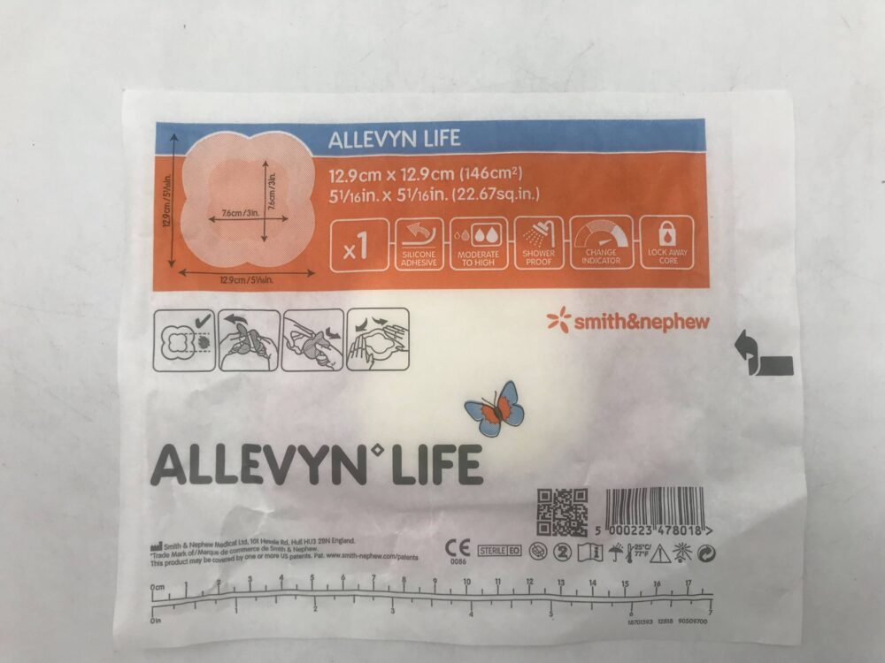 Allevyn Life Silicone Gel Adhesive Dressing at Lisa Cunningham blog