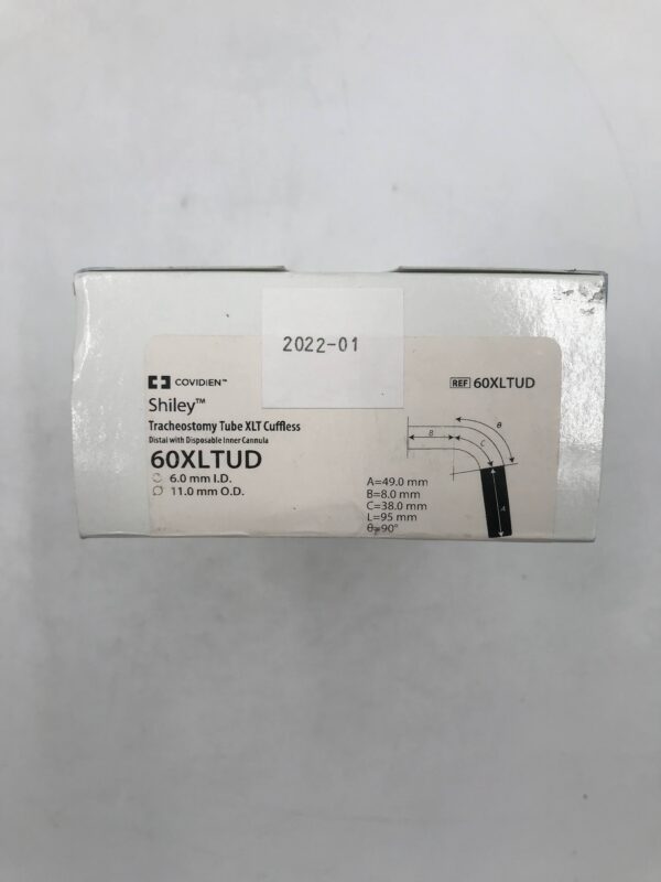 COVIDIEN 60XLTUD Shiley Tracheostomy Tube XLT Cuffless (X) - GB TECH USA