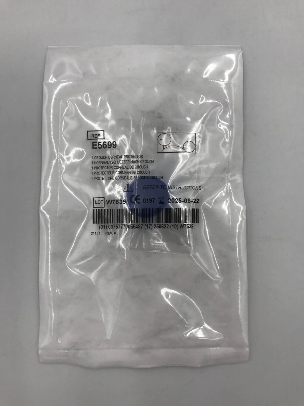 BAUSCH & LOMB E5699 Crouch Corneal Protector - GB TECH USA