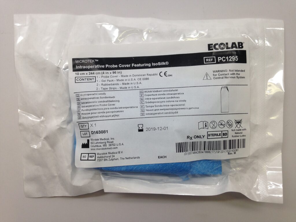 ECOLAB PC1295 Intraoperative Probe Cover Featuring IsoSilk (X) – GB ...