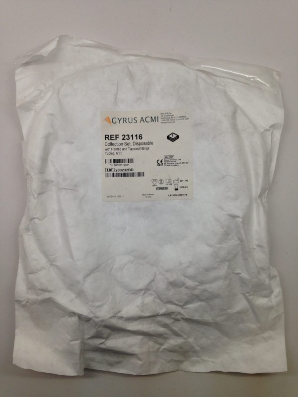 GYRUS 23116 Collection Set, Disposable With Handle And Tapered Fittings ...