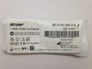 STRYKER 5120-066-016 1.6mm Cross Cut Fissure (X) – GBtech USA