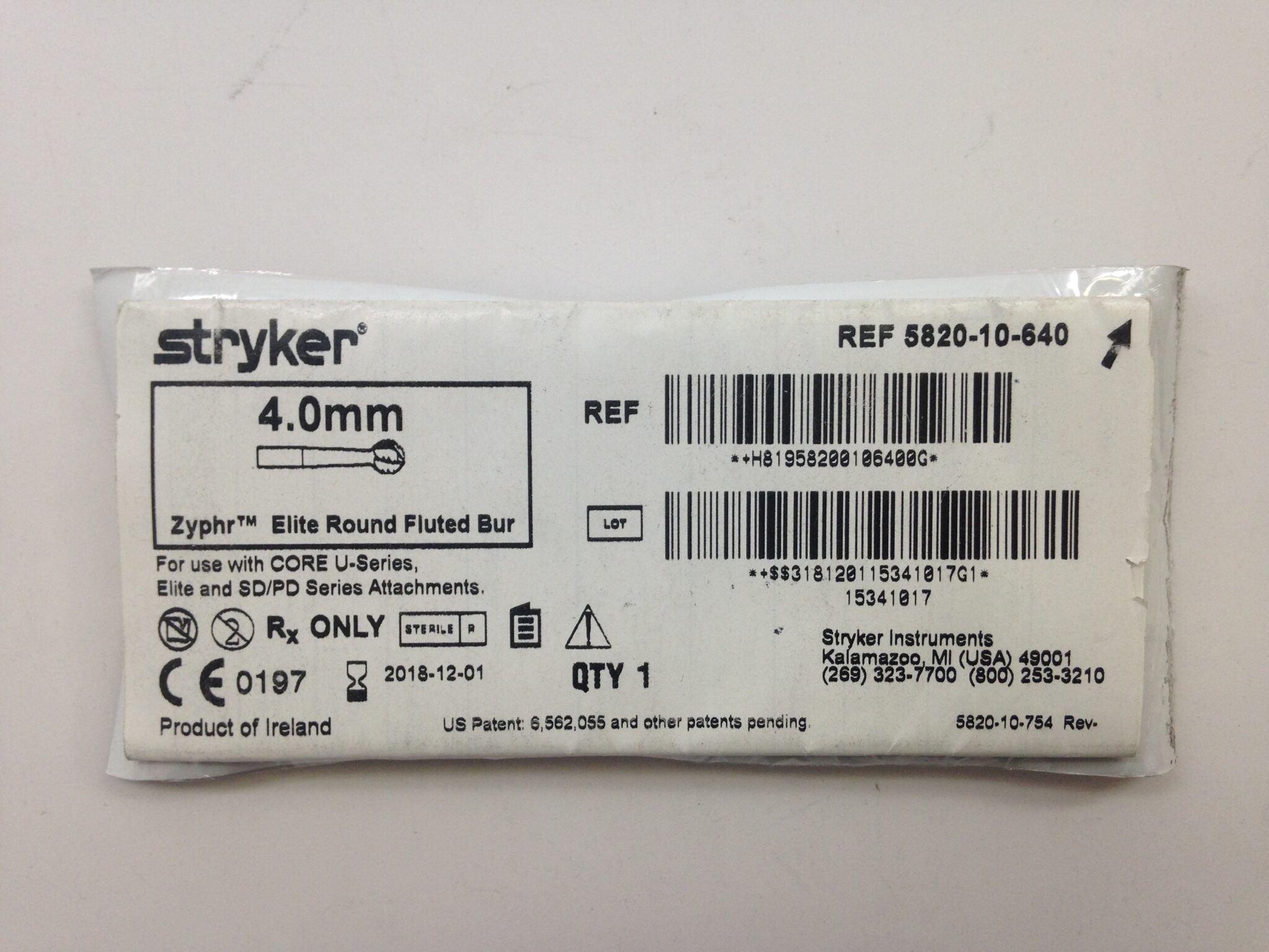 STRYKER 5400-134-284 CORE Fan Blade, Coarse, Offset (X) – GB TECH USA