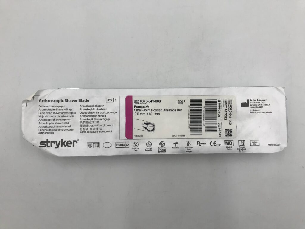 STRYKER 0375-641-000 Formula Small-Joint Hooded Abrasion Bur ...