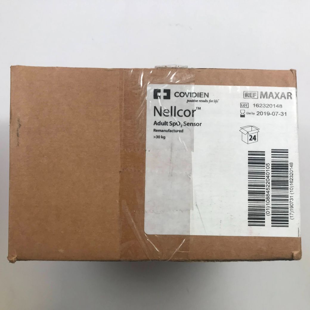 COVIDIEN MAXAR Nellcor Adult SpO2 Sensor (Case Of 24) (X) - GB TECH USA