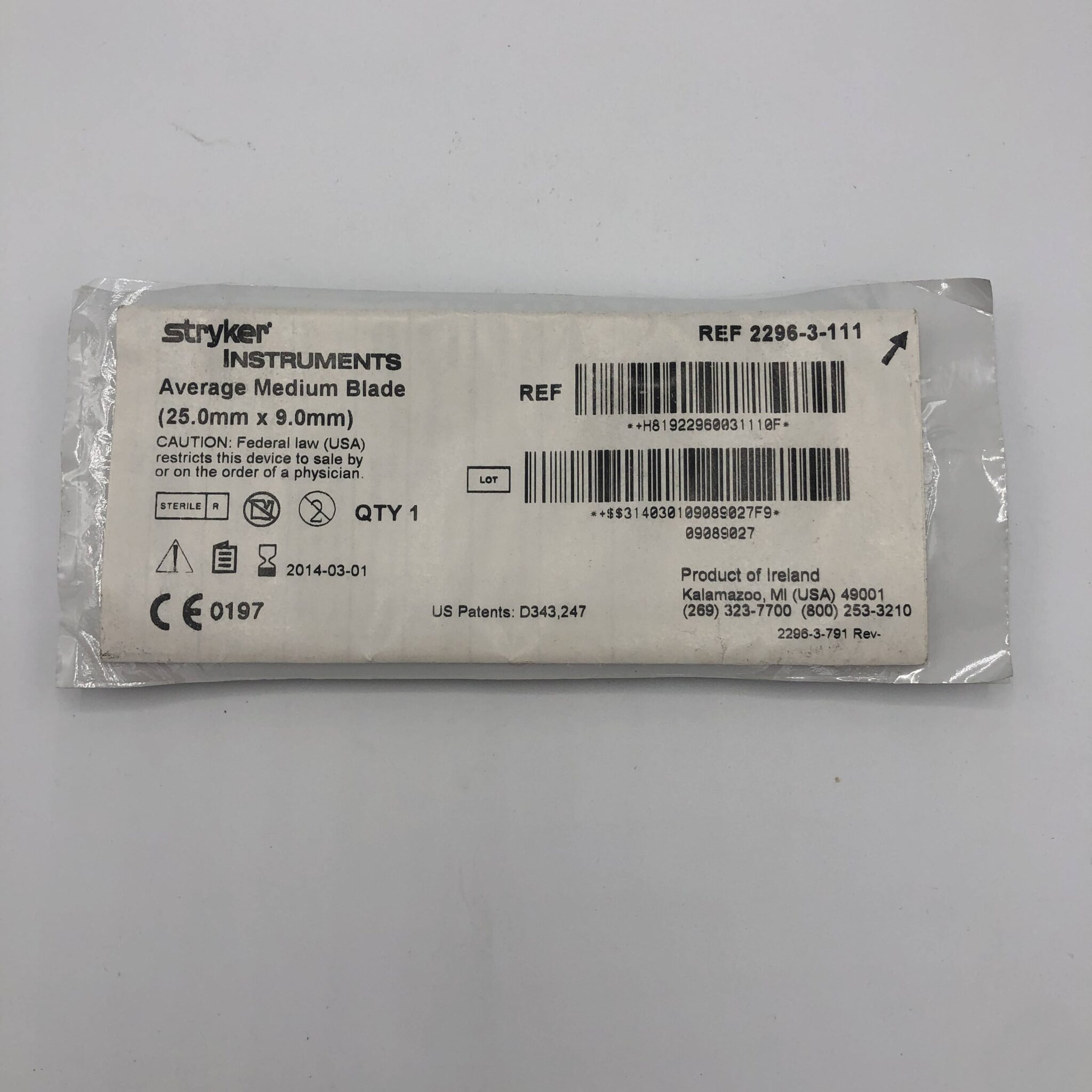 STRYKER 6221-127-090 Performance Series Sagittal Blade - GB TECH USA