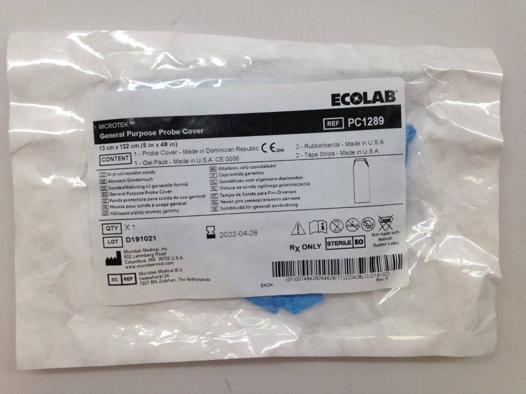 MICROTEK PC1289 General Purpose Probe Cover, 13cm x 122cm - GB TECH USA