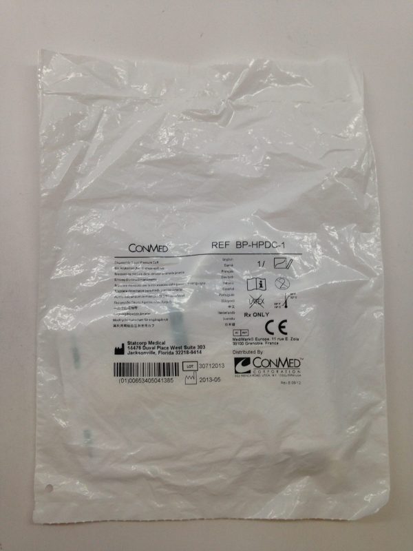 CONMED BP-HPDC-1 Disposable Blood Pressure Cuff - GB TECH USA