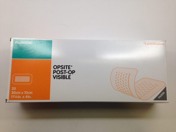 SMITH AND NEPHEW 66800140 Opsite Post-Op Visible Waterproof Bacteria ...