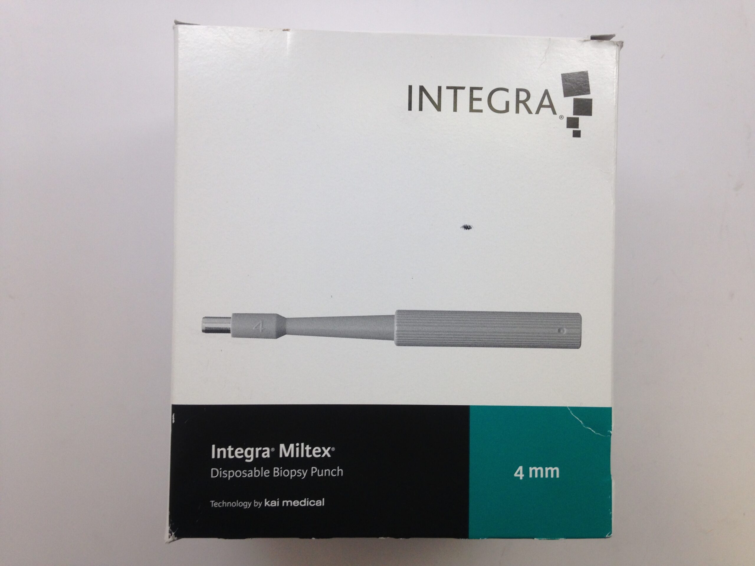 INTEGRA 33-34 Miltex Disposable Biopsy Punch, 4mm (48/Box) (X) - GB ...