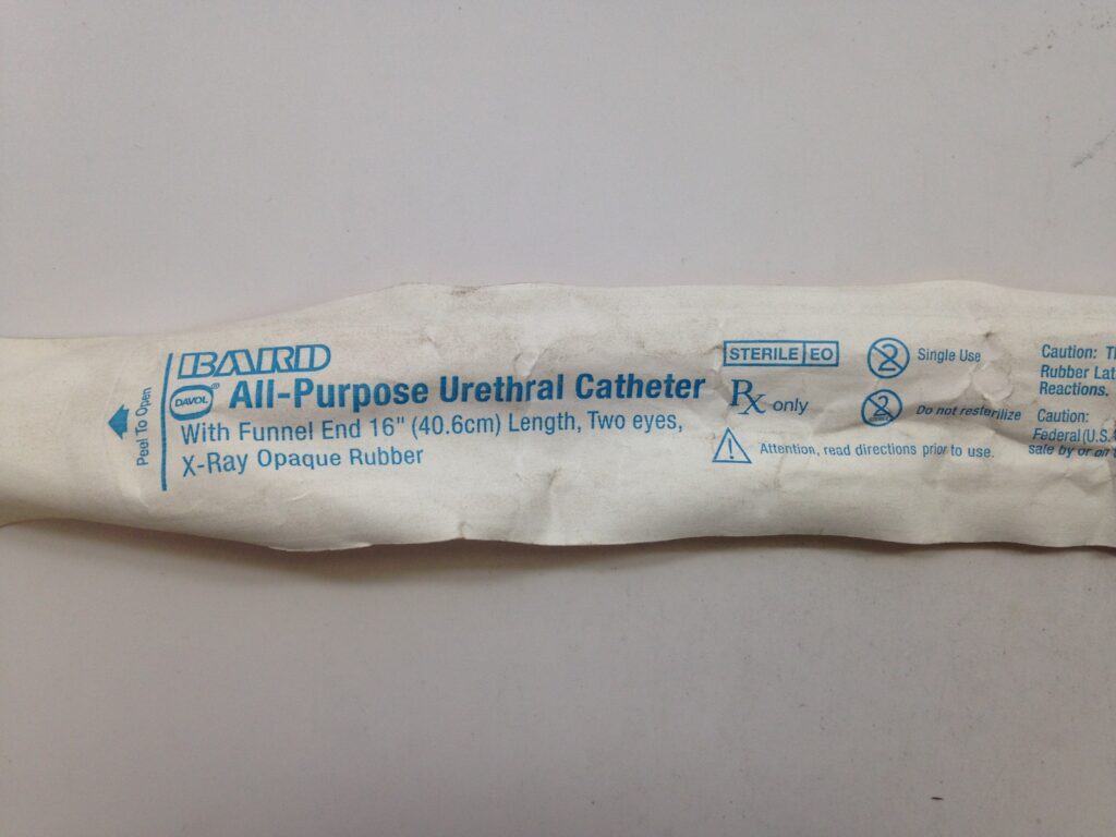BARD 0094180 All-Purpose Urethral Catheter With Funnel End 16" Length ...