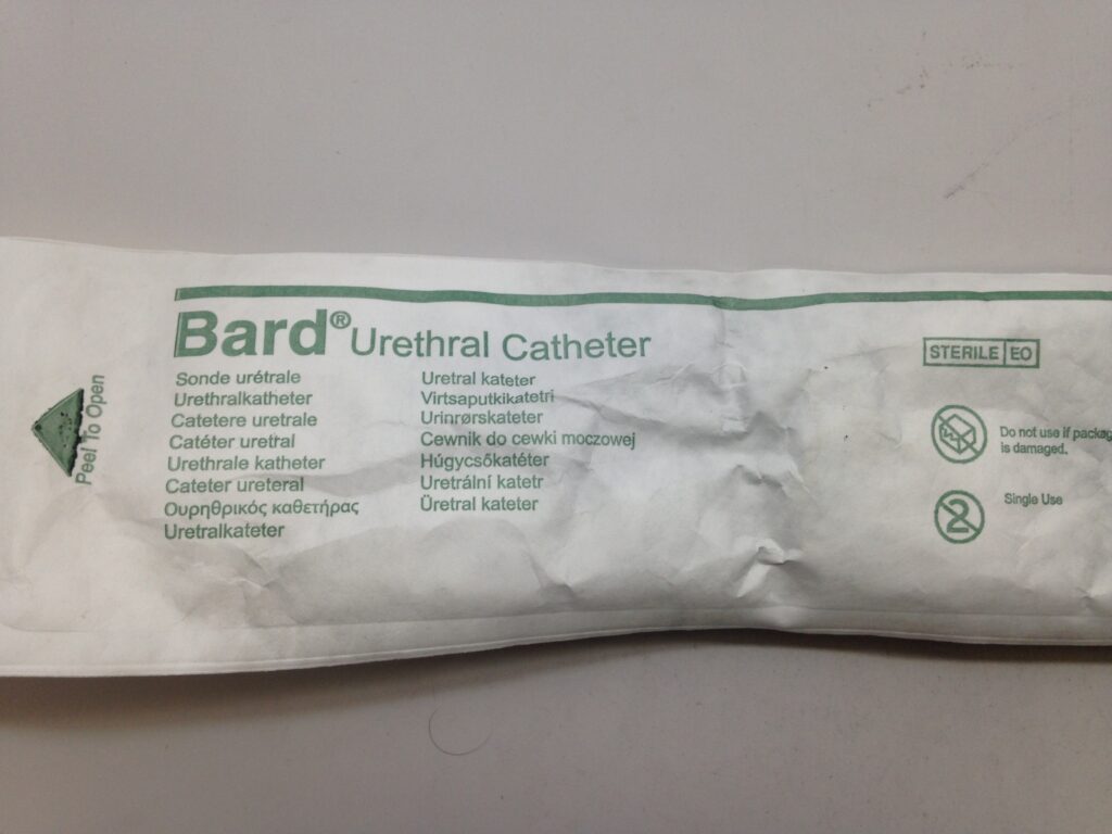 BARD 086034 Urethral Catheter, 34Fr Malecot Model Drain Proportionate ...