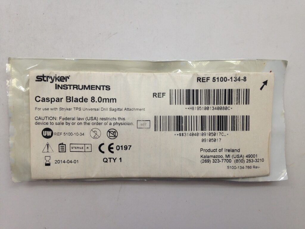 STRYKER 5100-337-133S3 Tapered Micro Reciprocating Blade (X) – GB TECH USA