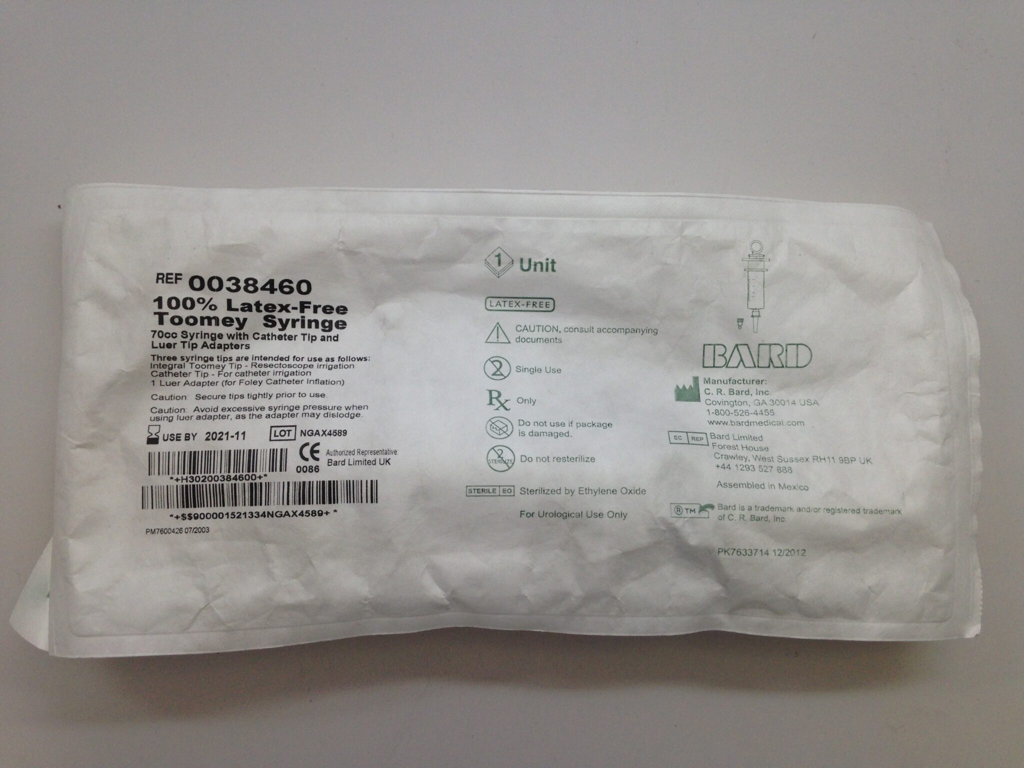 BARD NG0120 Statlock Nasogastric Stabilization Devices (17/Pack) – GB ...