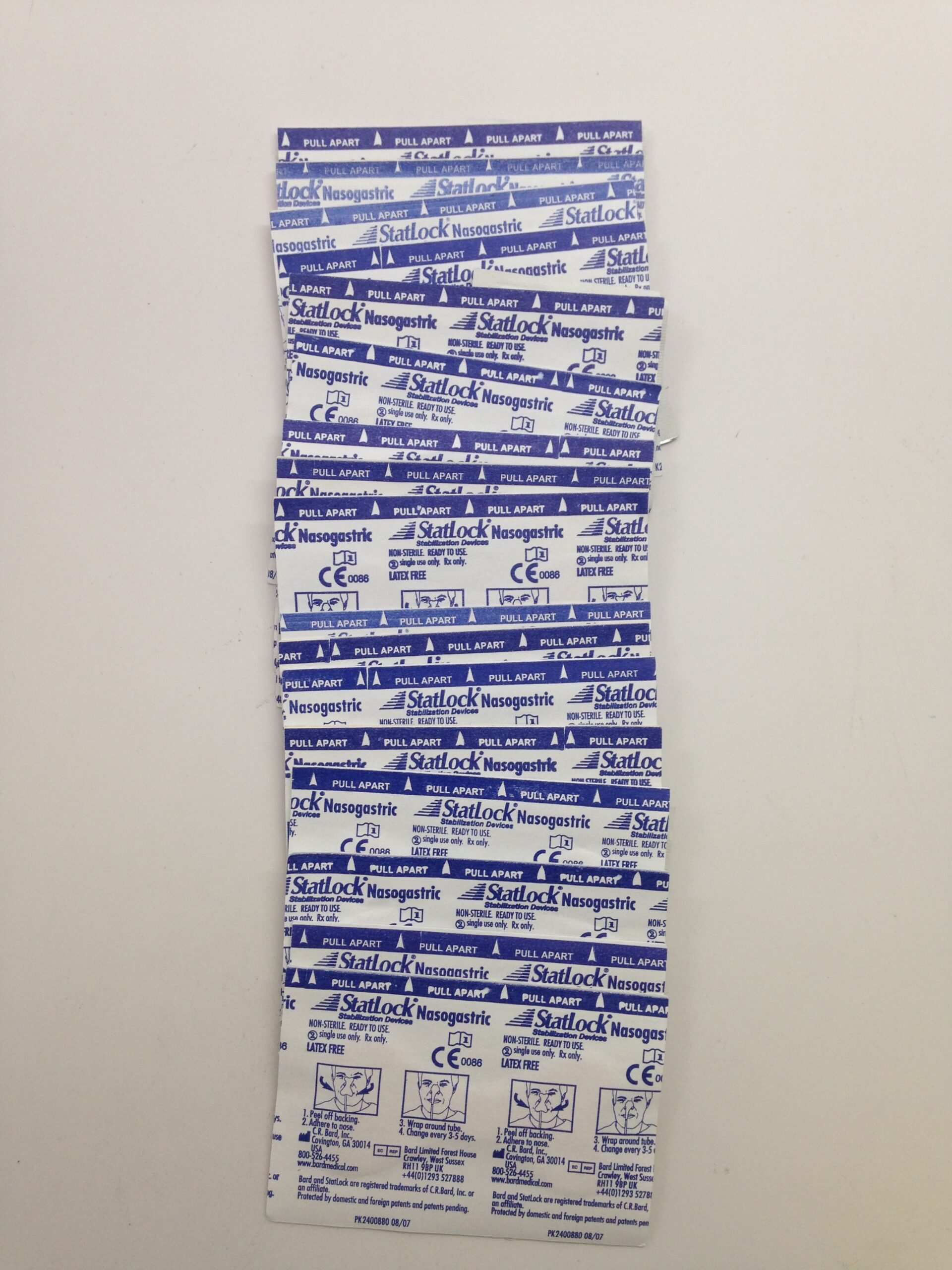 BARD NG0120 Statlock Nasogastric Stabilization Devices (17/Pack) - GB ...
