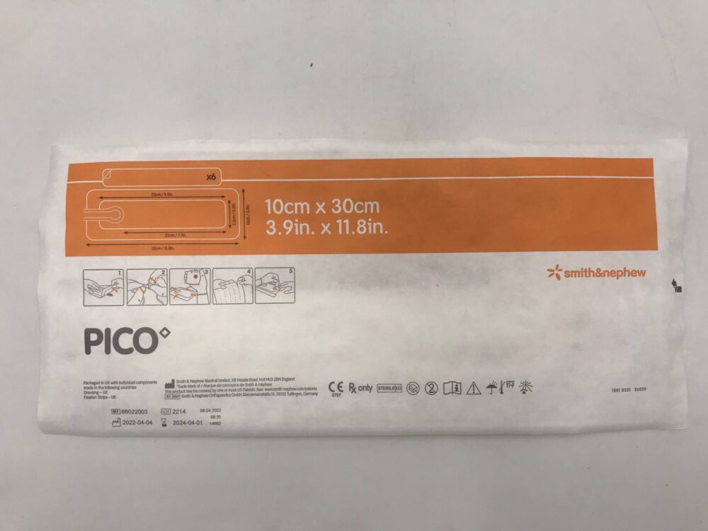 SMITH AND NEPHEW 66022003 PICO Wound Dressing Therapy System, 10cm x ...