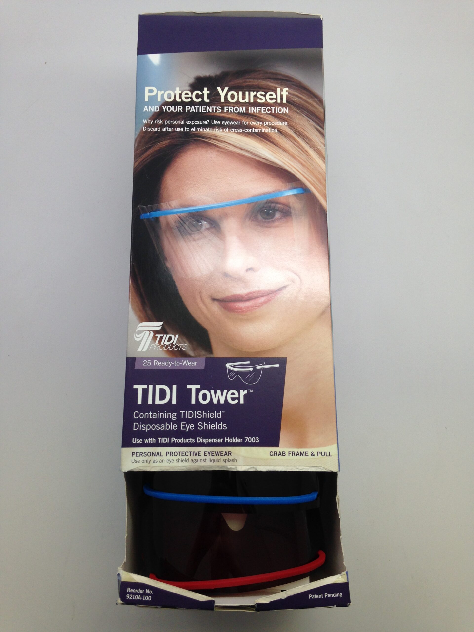 TIDI 9210A-100 TidiShield Disposable Eye Shields (Box of 12) - GB TECH USA