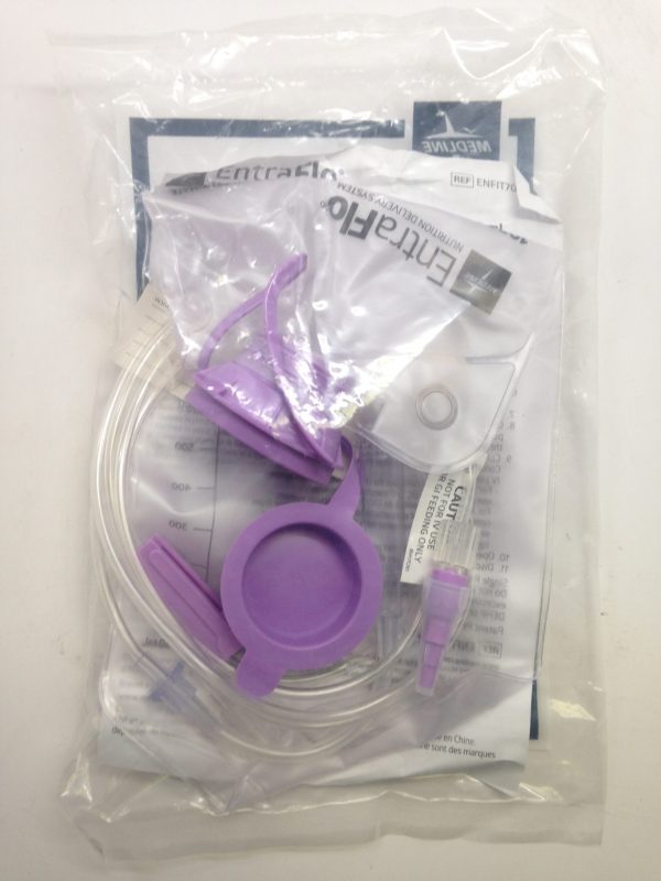 MEDLINE ENFIT70552 EntraFlo Nutrition Delivery System, 1000mL Feeding ...