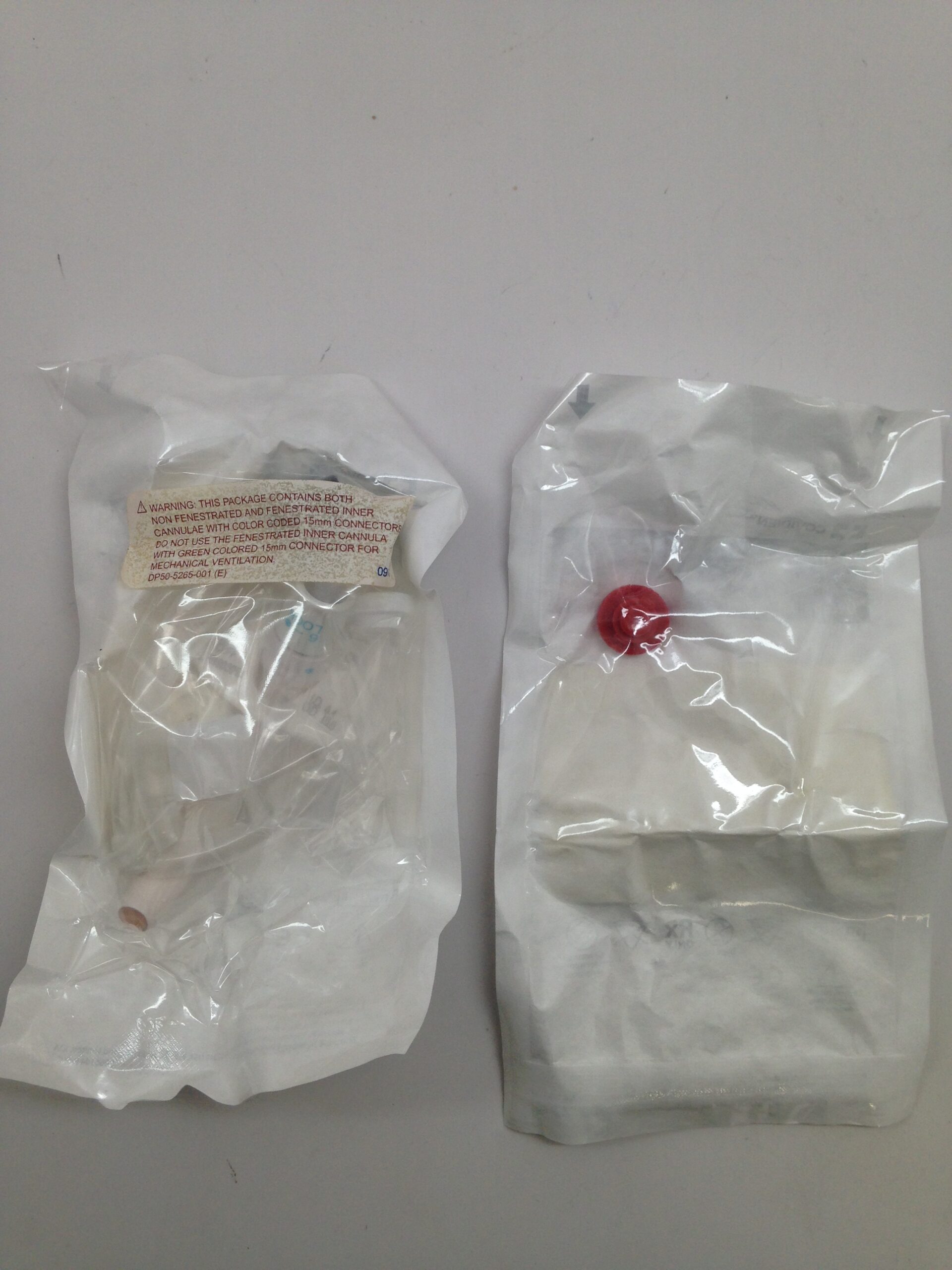 COVIDIEN 6CFN Shiley Tracheostomy Tube Cuffless With Inner Cannula ...