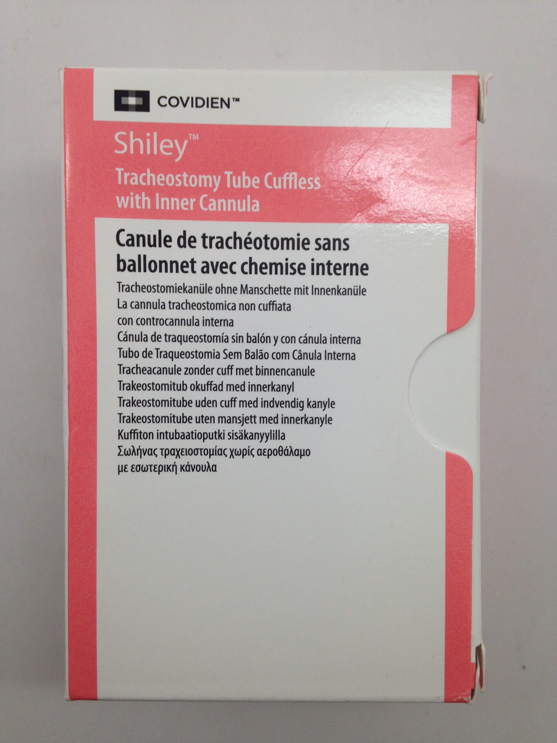 COVIDIEN 4CFS Shiley Tracheostomy Tube Cuffless With Inner Cannula, 5 ...