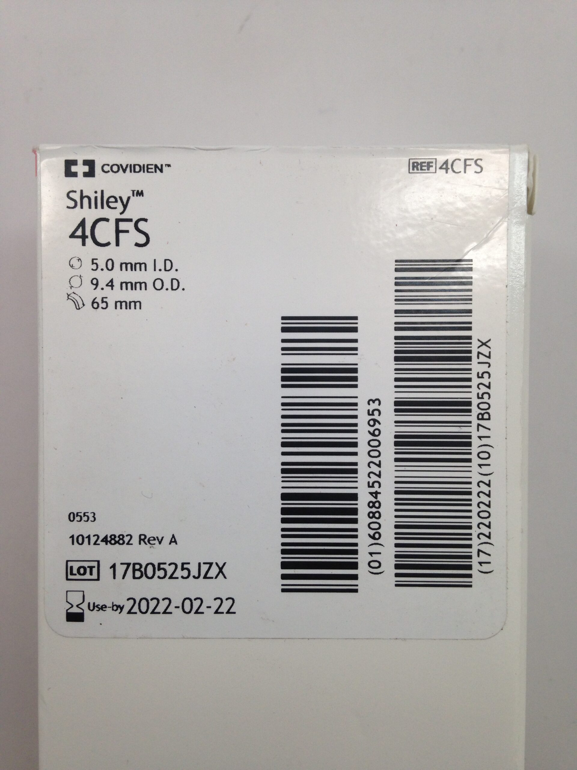 COVIDIEN 4CFS Shiley Tracheostomy Tube Cuffless With Inner Cannula, 5 ...