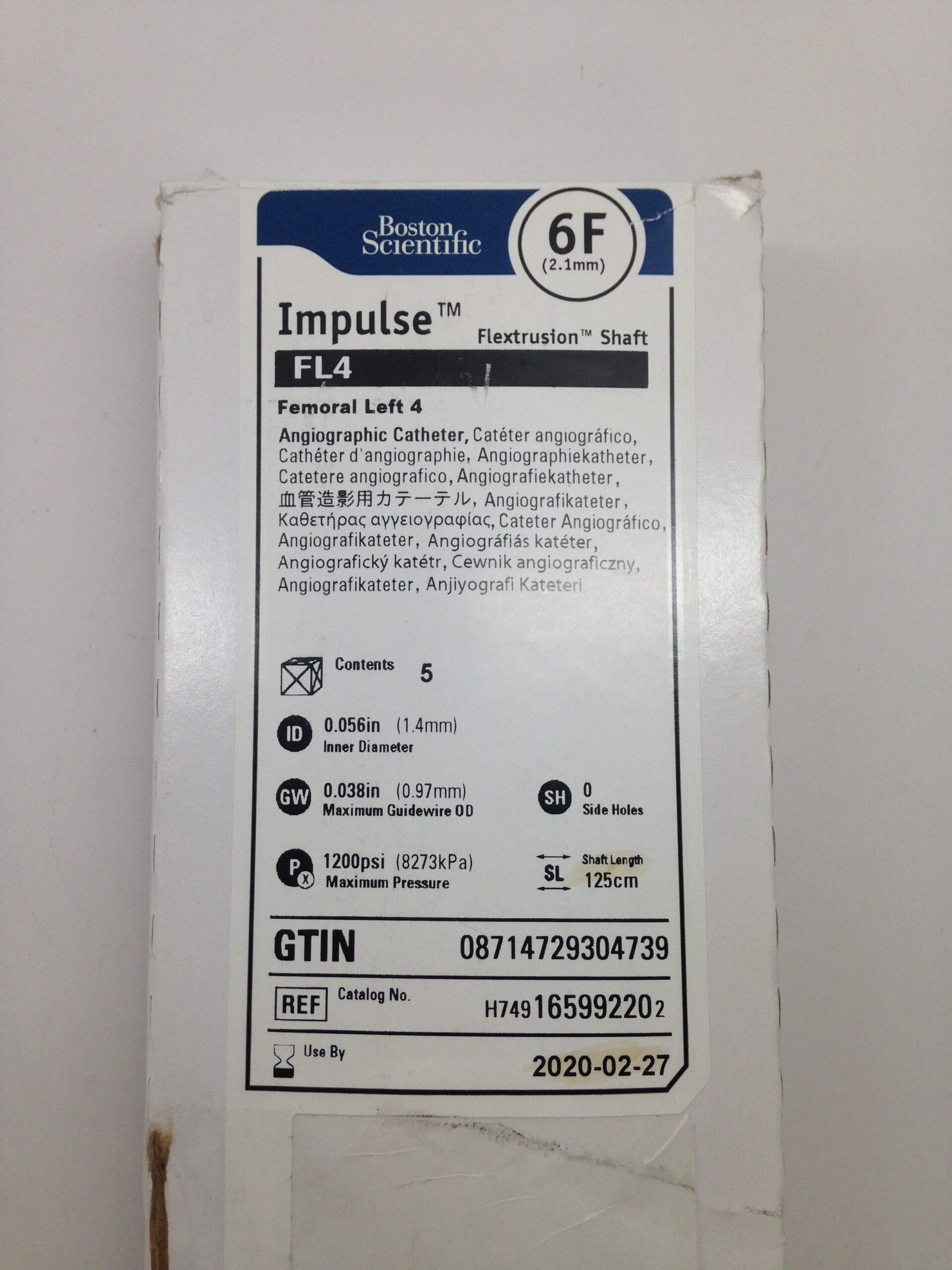 BOSTON SCIENTIFIC 16599220 Impulse Flextrusion Shaft Femoral Left 4 ...