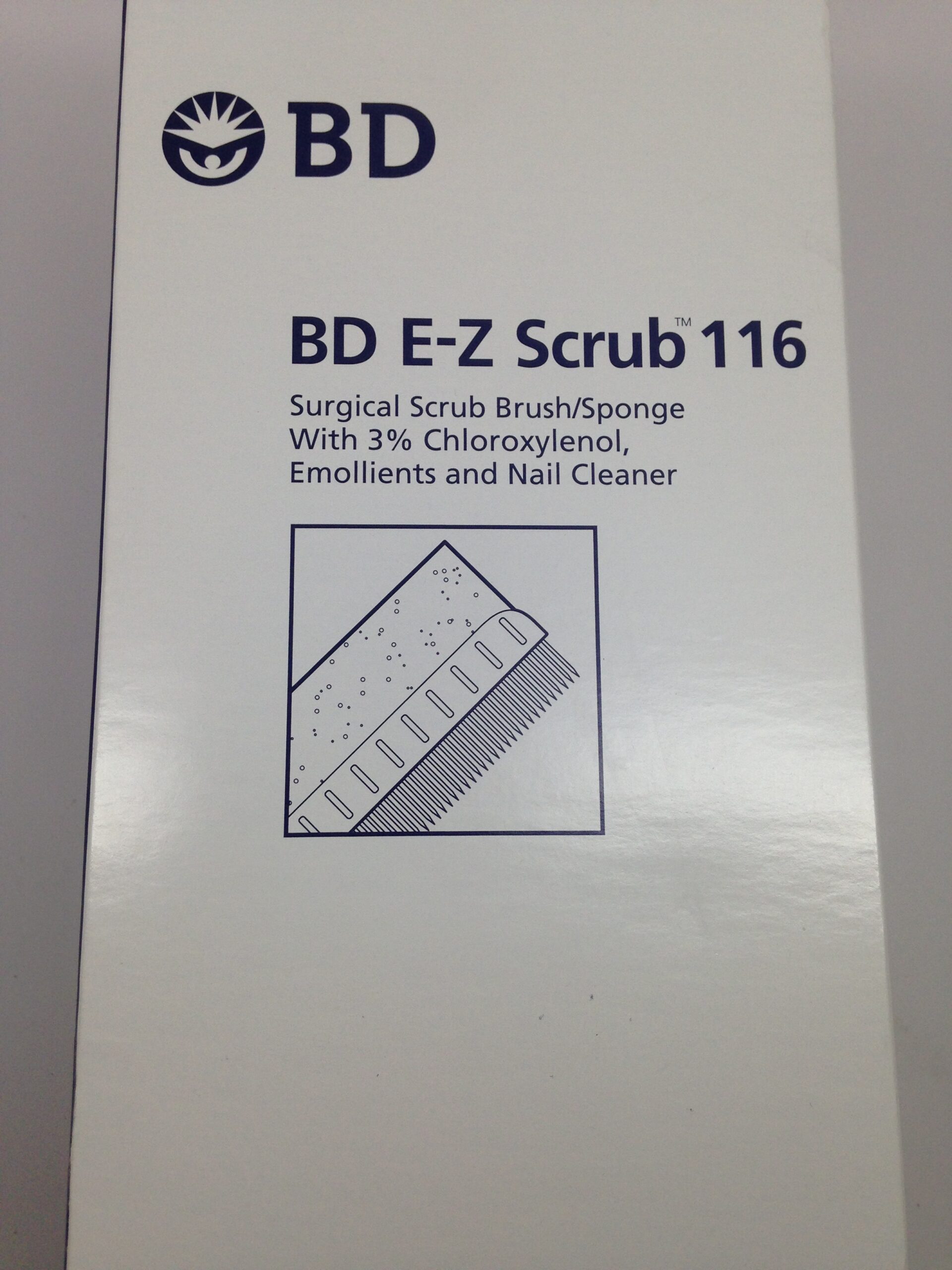 BD 371163 E-Z Surgical Scrub Brush/Sponge With 3% Chloroxylenol ...