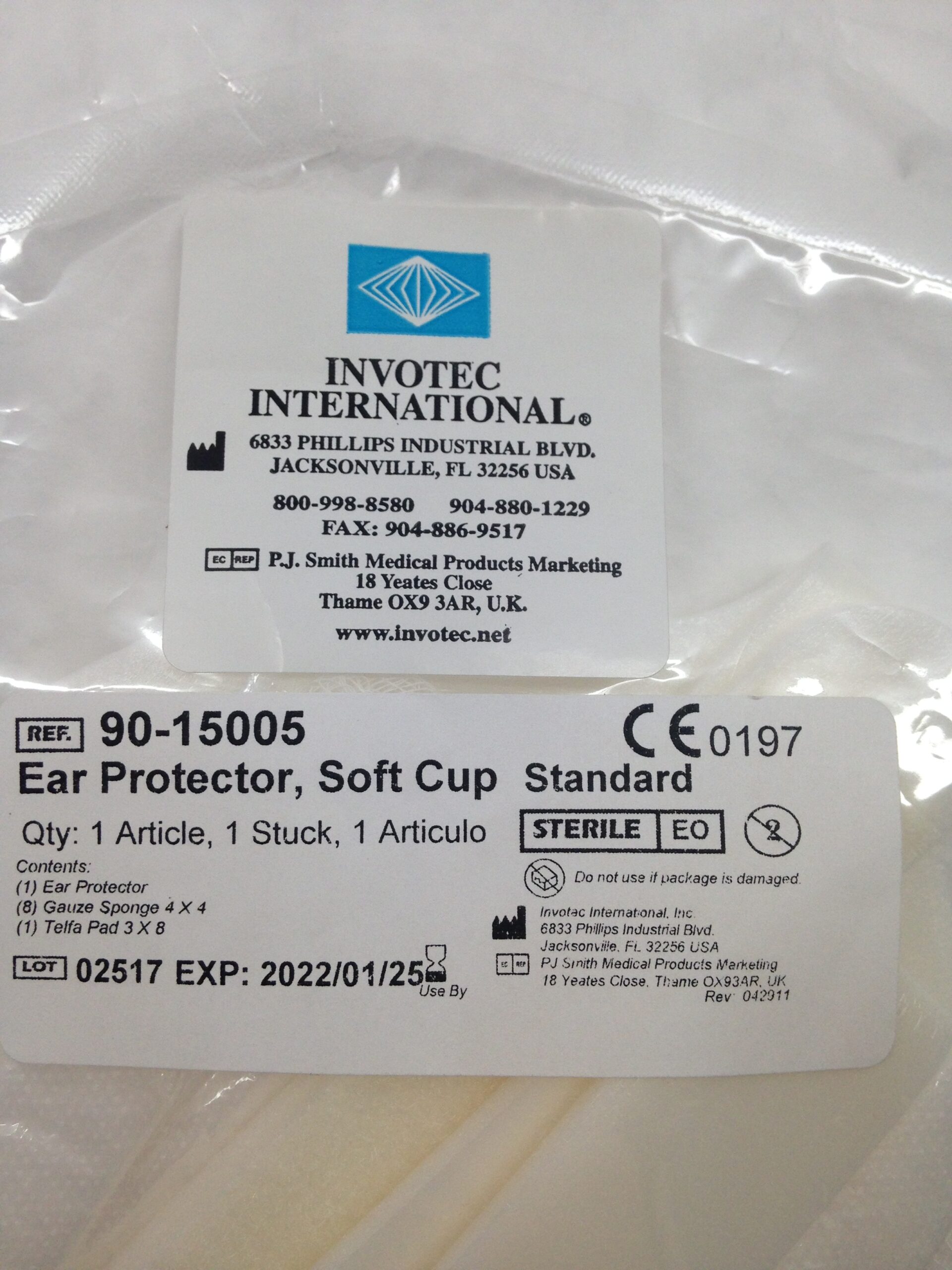 INVOTEC 90-15005 Ear Protector, Soft Cup - GB TECH USA