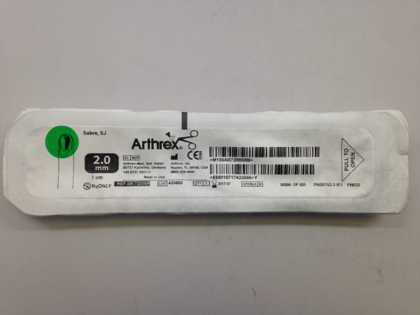 ARTHREX AR-7200SR Sabre, SJ, 2.0mm 7cm (X) - GB TECH USA