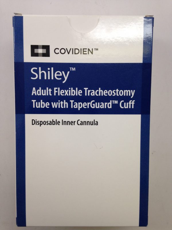 COVIDIEN 8CN85H Shiley Adult Flexible Tracheostomy Tube With TaperGuard ...