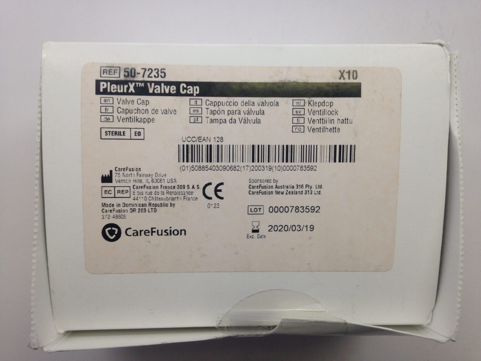 CAREFUSION 10014914 Syringe Administration Set, Microbore Tubing ...