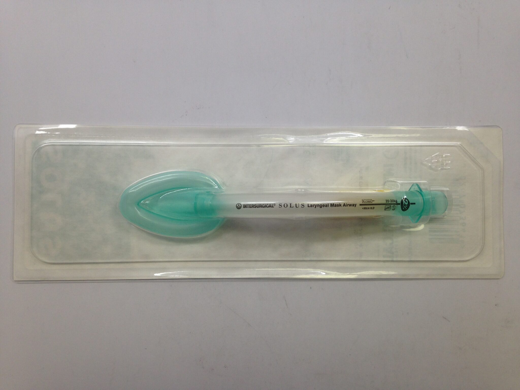 INTERSURGICAL 8025002 Solus Laryngeal Mask Airway, 20-30kg (X) - GB ...