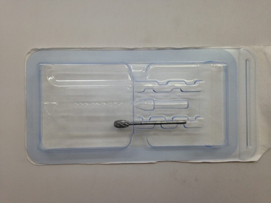 CONMED 5091-238 Oval Bur, Medium, Carbide, 5.5 x 10mm (X) - GB TECH USA