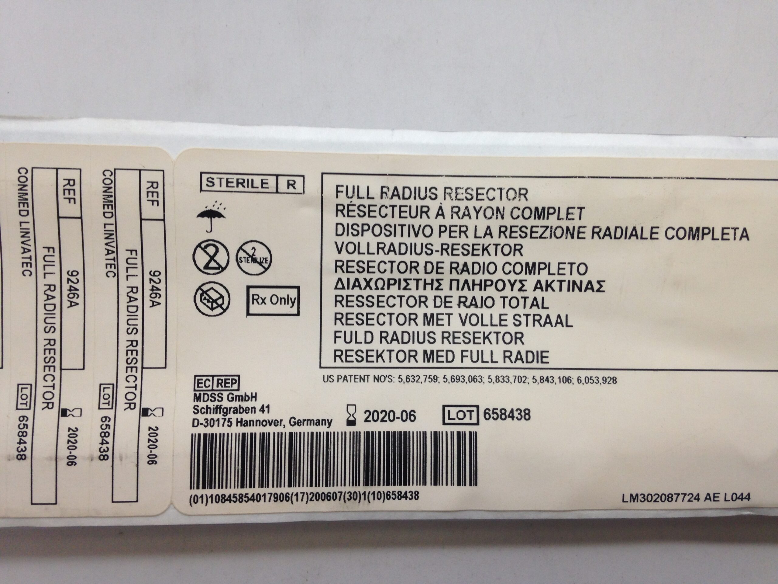 CONMED 9246A Full Radius Resector, 5.5mm (X) - GB TECH USA