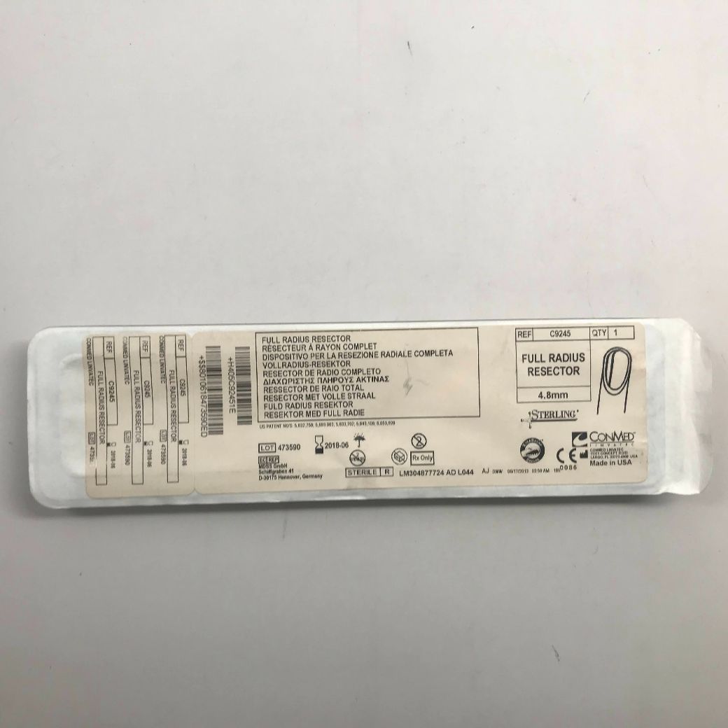 CONMED C9245 Full Radius Resector, 4.8mm (X) - GB TECH USA