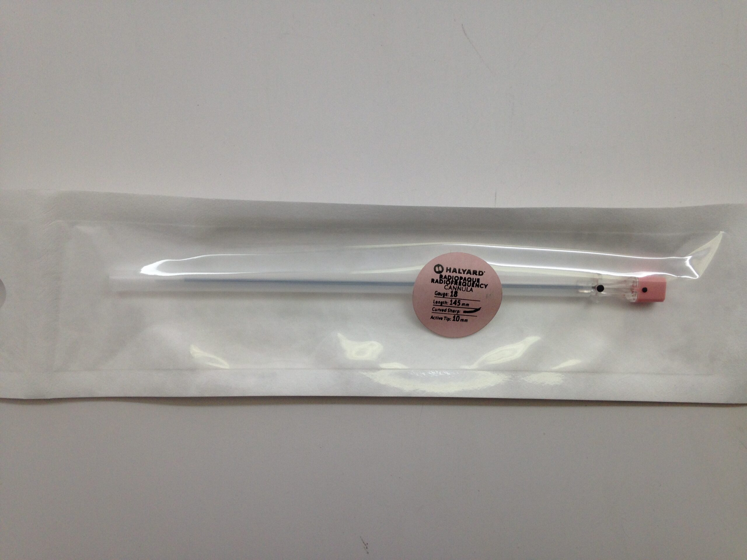 HALYARD PMF18-145-10CS Radiopaque Radiofrequency Cannula, 18 Gauge (X ...