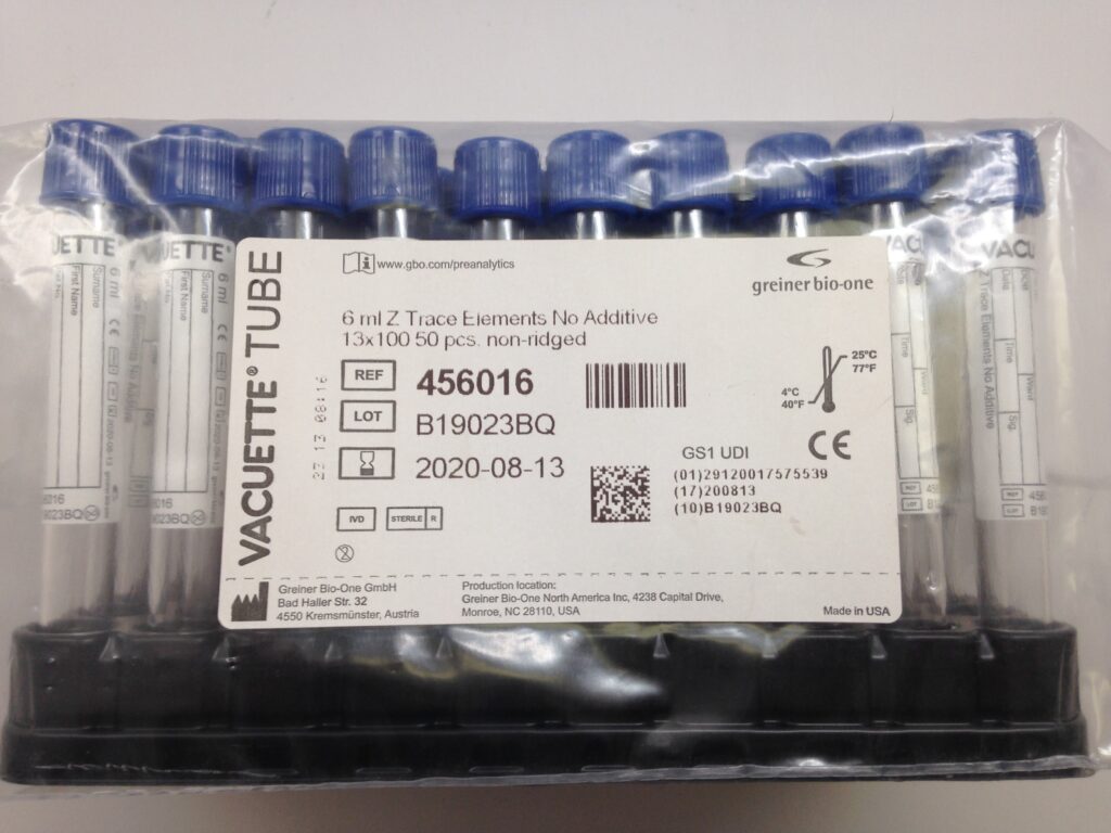 GREINER 456016 Vacuette Tube, 6mL (50/Box) (X) – GB TECH USA