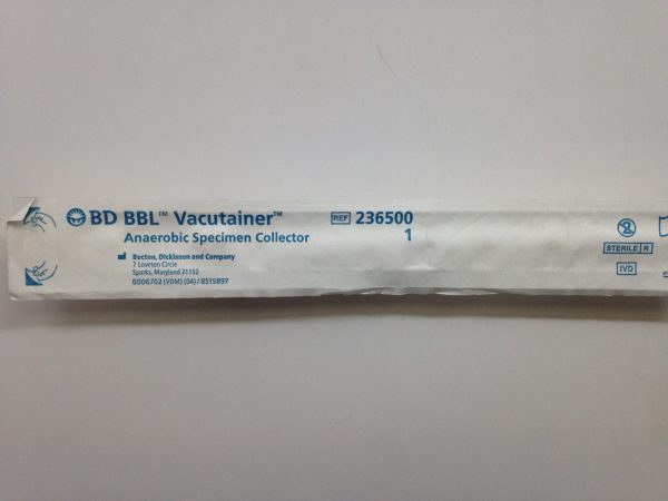 BD 236500 BBL Vacutainer Anaerobic Specimen Collector – GB TECH USA