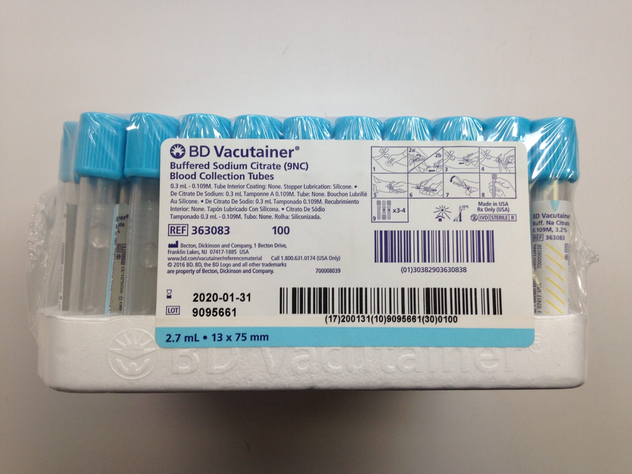 BD 306546 Sodium Chloride Injection 0.9%, USP, PosiFlush Normal Saline ...
