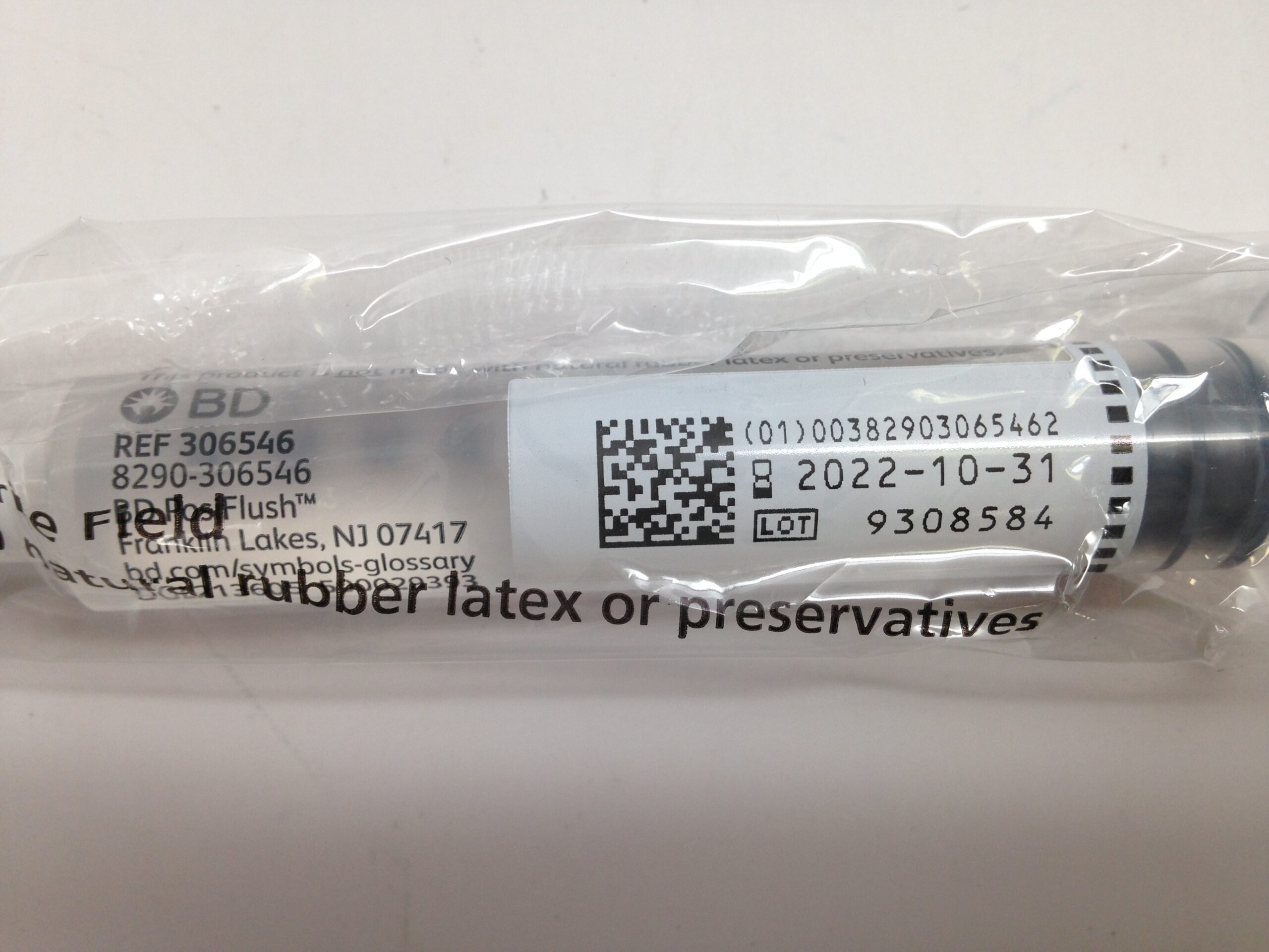 BD 306546 0.9% Sodium Chloride Injection, USP (35/Bag) - GB TECH USA