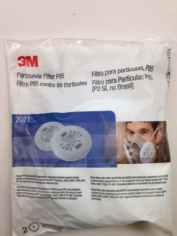 3M 2071 Particulate Filter P95 (2 Filters) - GB TECH USA