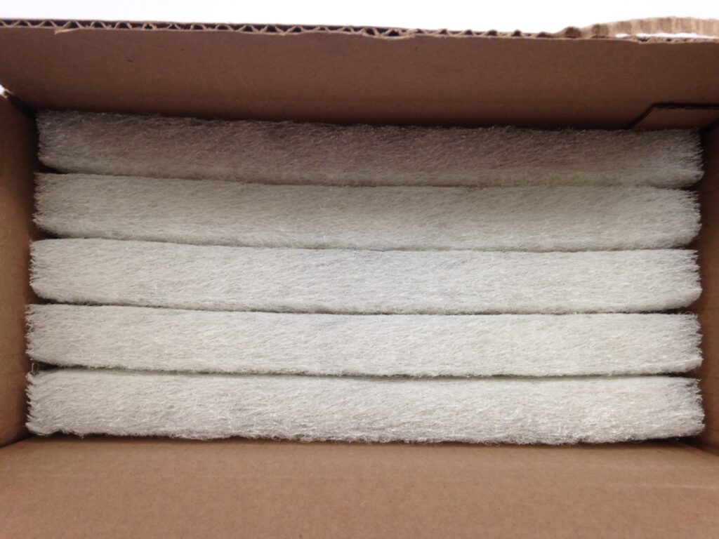 3M 8440 Doodlebug White Cleansing Pad, 117mm x 254mm (Box/5) - GB TECH USA