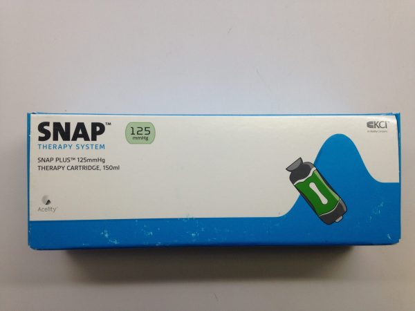 KCI SNPA125PLUS SNAP Therapy System, 125mmHg, Therapy Cartridge, 150mL ...