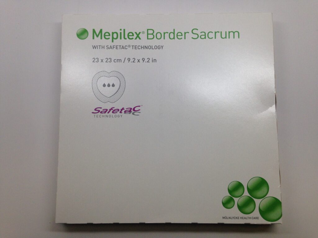 MÖLNLYCKE 282400 Mepilex Border Sacrum With Safetac Technology, Self ...