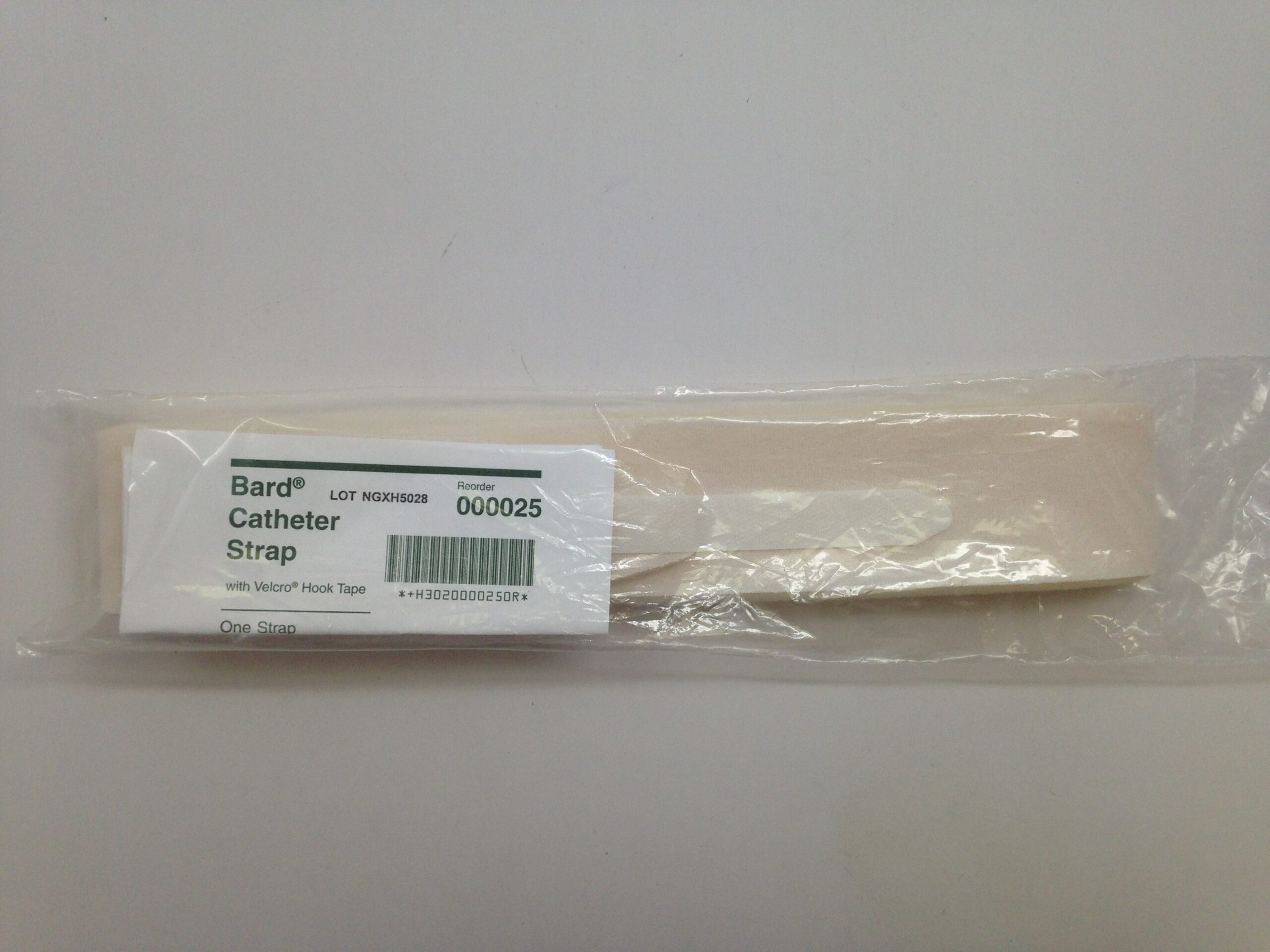 BARD 000025 Catheter Strap With Velcro Hook Tape, One Strap - GB TECH USA