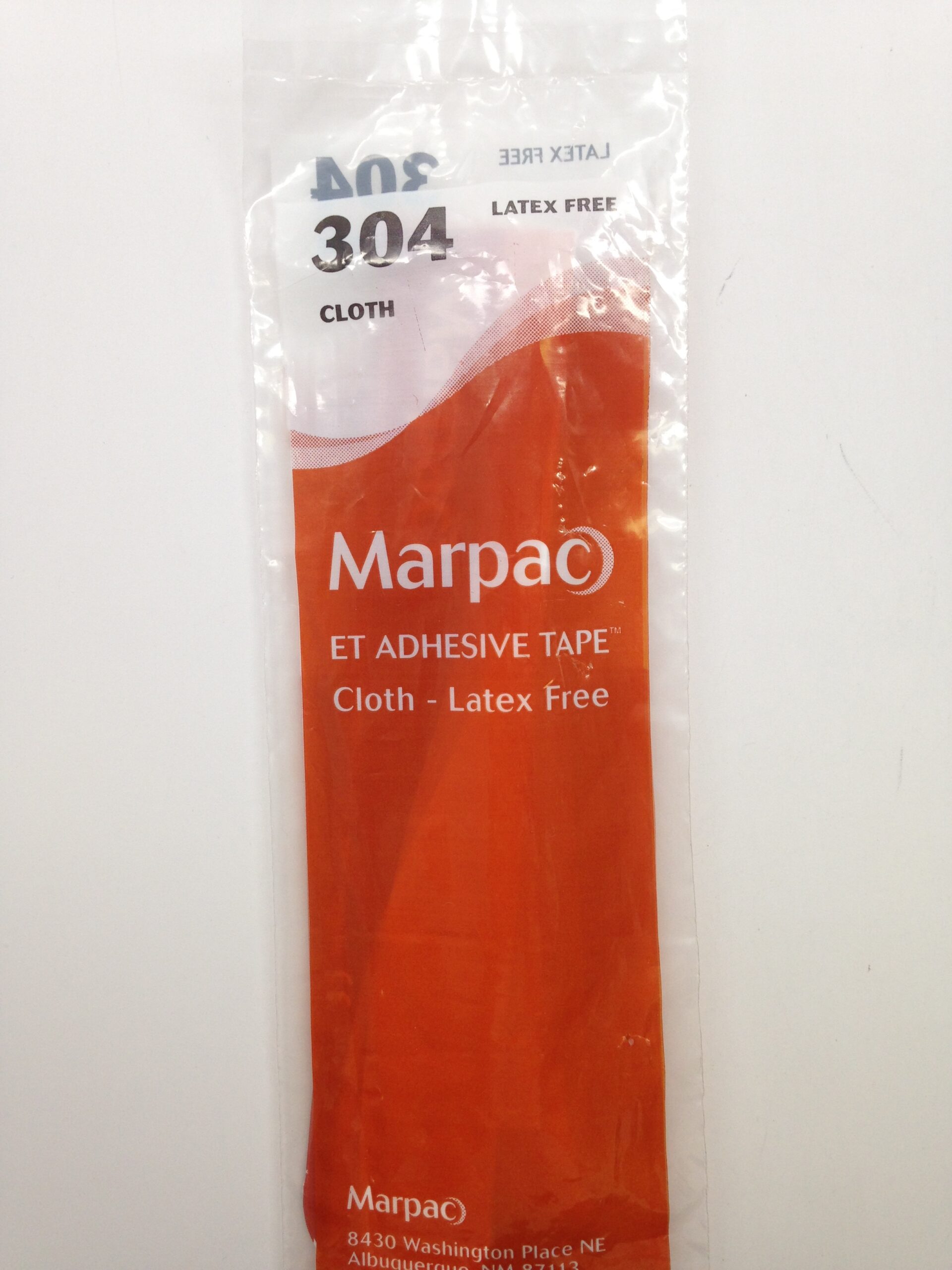 MARPAC 304 ET Adhesive Tape, Cloth, Latex-Free - GB TECH USA