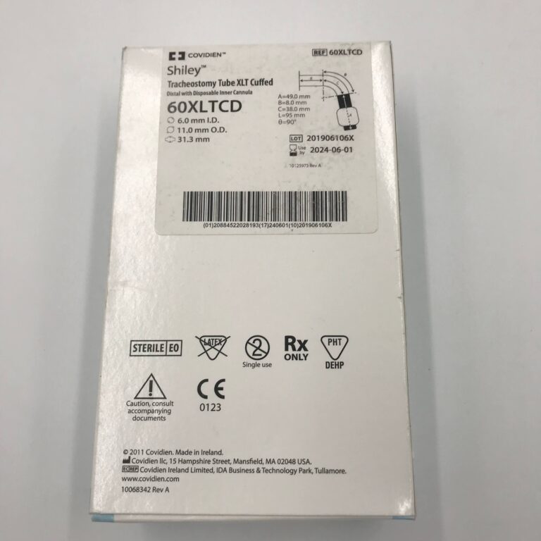 COVIDIEN 60XLTCD Shiley Tracheostomy Tube XLT Cuffed, Distal With ...