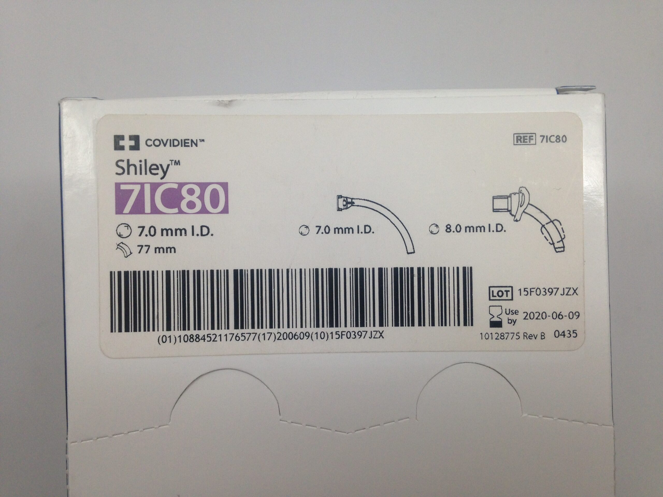 COVIDIEN 7IC80 Shiley Disposable Inner Cannula, 7.0mm I.D. (10/Box) (X ...
