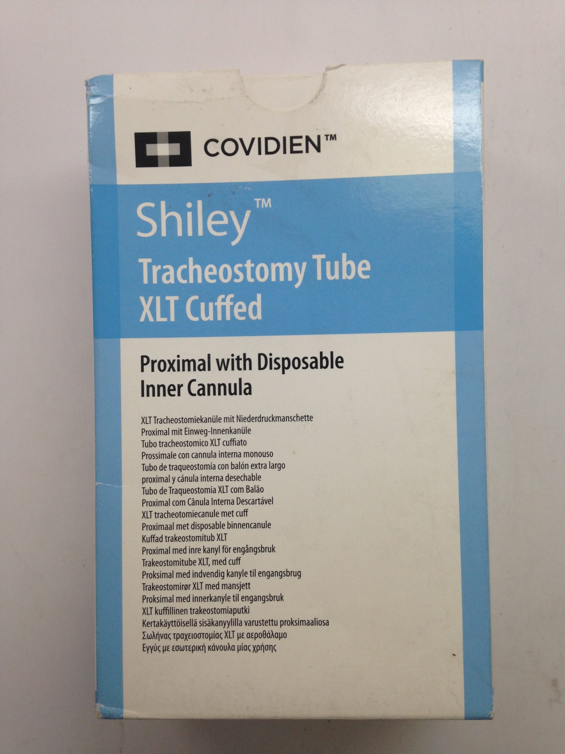 COVIDIEN 80XLTCP Shiley Tracheostomy Tube XLT Cuffed, Proximal With ...