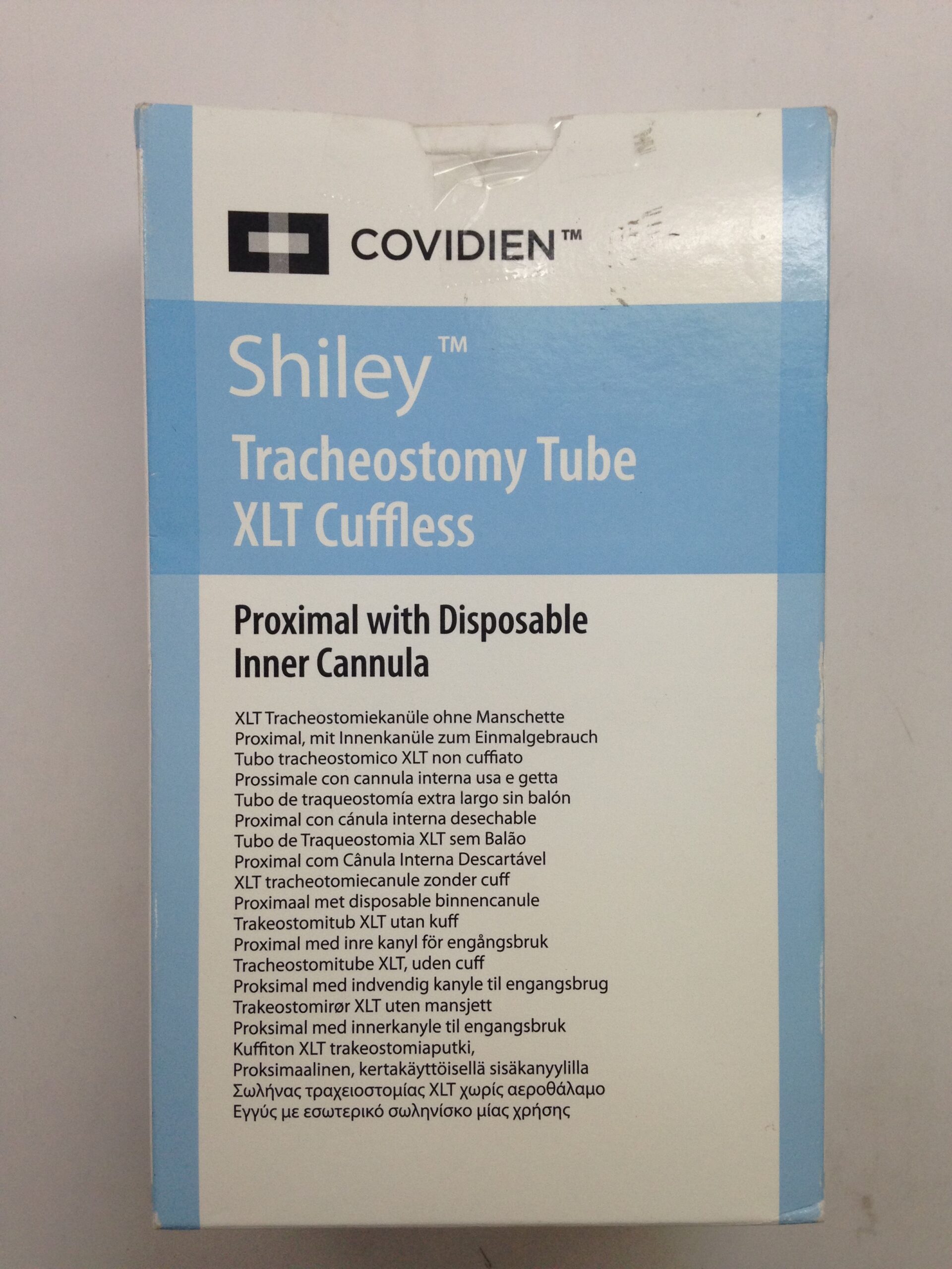 Shiley Tracheostomy Tube Cuffless With Inner Cannula